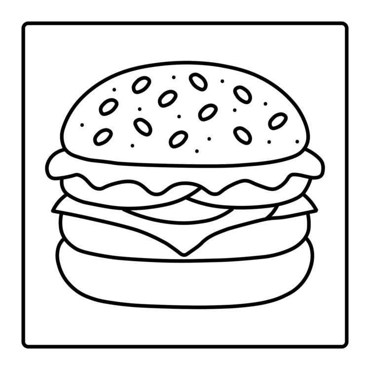 Coloring Pages of Food - Fun Free Coloring Pages